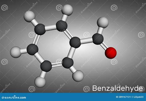 Benzaldehyde Benzoic Aldehyde Molecule It Is Simplest Aromatic
