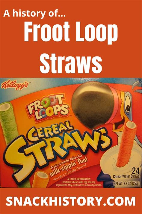 Froot Loop Straws History Marketing Commercials Snack History