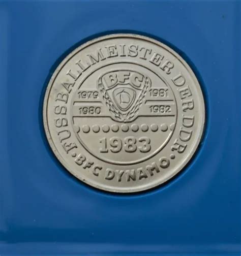 Medaille 30 Jahre Bfc Dynamo 1953 1983 Fußballmeister Ddr 1983 Eur 11