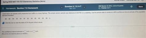 Solved Homework Section 7 3 Homework Question 3 7 3 14 T Hw