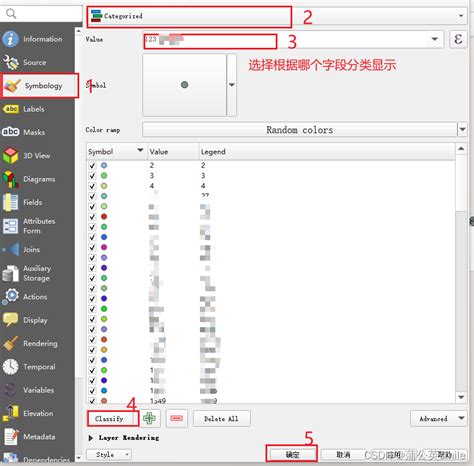 Qgis如何分类显示数据qgis分类 Csdn博客