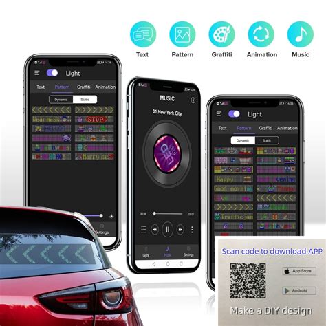 Led Matrix Pixel Panel Bluetooth App Usb 5v Flexible Addressable Rgb Pattern Graffiti Scrolling