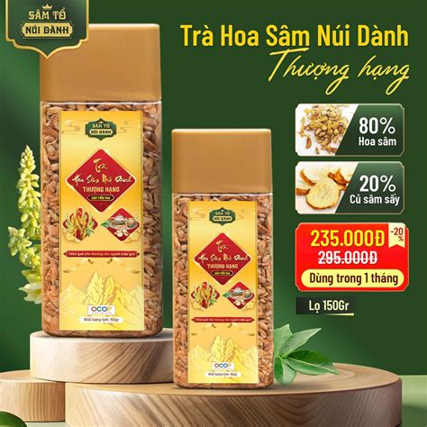 Nụ Hoa Sâm Nam Núi Dành 200gr Sâm Tổ Núi Dành Sâm Tổ Núi Dành
