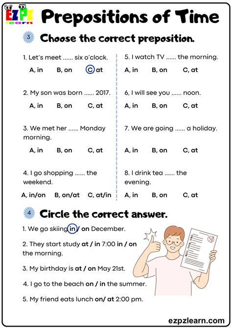 Prepositions Of Time Choose The Correct Preposition Bk1 Pdf Prepositions Of Time Choose The Correct Preposition Bk1 Pdf