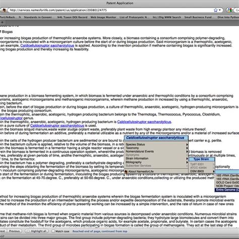 An Example Of An Annotated US Patent Application From The NamesforLife Download Scientific