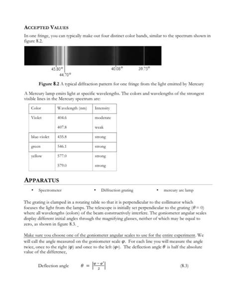 Objectives A Diffraction Grating Is A Way To Measure