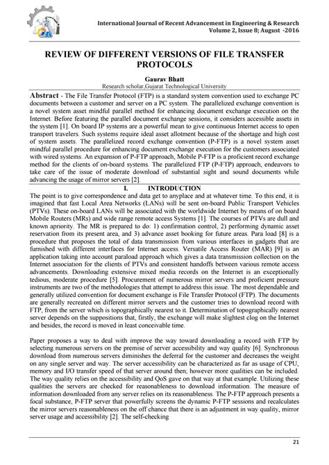5 parallelized file transfer protocol by international journal of recent advancement in