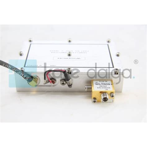 Wiltron 6700 C 36025 Sampler If Amplifier Amplifier And Yükselteçler Güç Kaynağı Havya