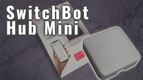 スマートホームといったらコレ！switchbot Hub Mini実機レビュー