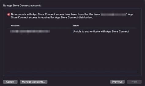 “unable To Authenticate With App Store Connect” Error Handling 彼得潘的