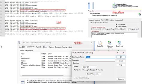Error opening database: Catastrophic failure - Workflow - Upland OL User community