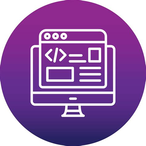 Back End Developer Vector Icon 15798751 Vector Art At Vecteezy