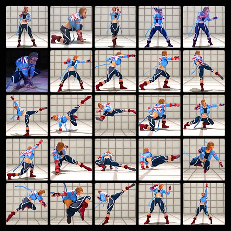 Cammy Sf6 Pose Pack Vol 1 Gen8 And 8 1 Females Daz Content By Kazkazuma