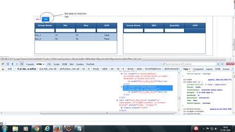 Html Not Able To Click The Tab Using Selenium Webdriver With Java