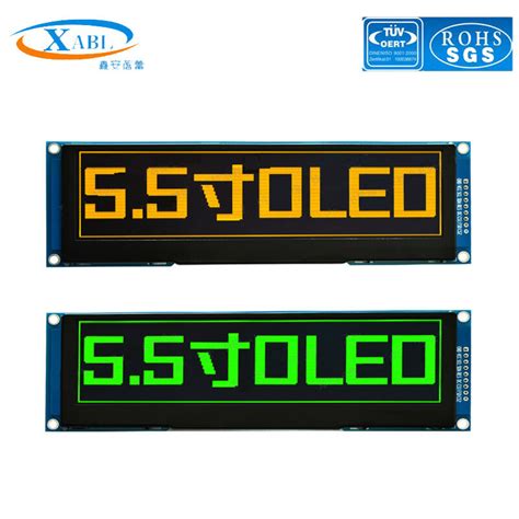 Xabl 5 5นิ้ว Oled โมดูล256 64p Oled โมดูล Ssd1322 Spi นวัสดุ Spi 9pin โรงงาน Outlet ขนาดที่กำหนด