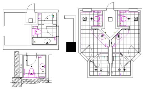 Master Bathroom Plan Autocad File Artofit