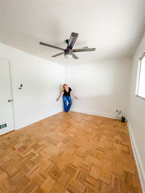 Refinishing Parquet Floors Start To Finish — The Awesome Orange