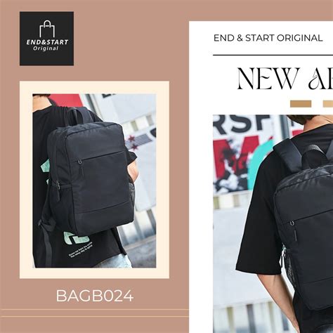 Bagb024 🔜 New Collection ‼ 👉 กระเป๋าเป้ สะพายหลัง ผ้า Nylon กันน้ำซึมผ่าน เนื้อหนา