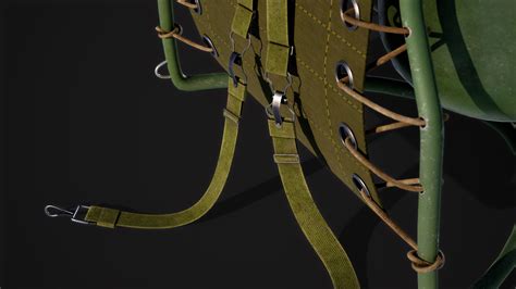 3d M2 Flamethrower Turbosquid 2117378