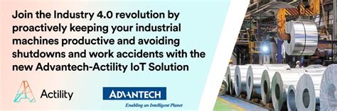 Advantech And Actility Launch A New Ai Based Intelligent Predictive Maintenance Iot Solution For