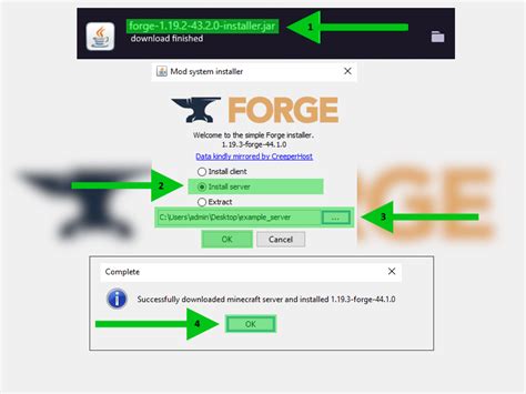 how to make a minecraft forge server godlike