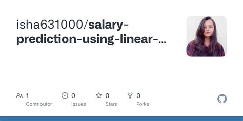 GitHub Isha Salary Prediction Using Linear Regression