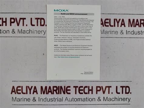 Moxa Nport 5130 Serial Device Server With Adapter 12 48vdc Aeliya Marine