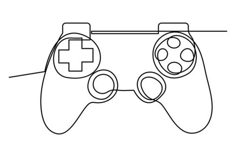 Game Controller Outline Vector Art Icons And Graphics For Free Download