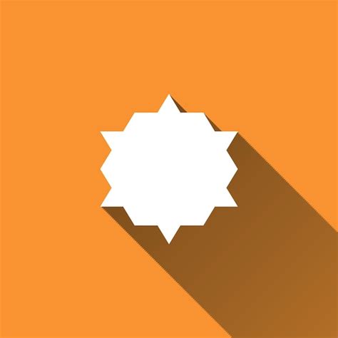 투명 배경에 고립 된 그림자 효과와 간단한 모양 프리미엄 벡터