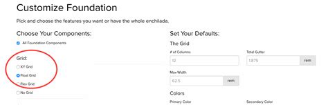 Css Foudation Grid System Not Working On Angular Form Stack Overflow