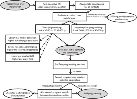 Basic Algorithm For Initial Programming Of Spinal Cord Stimulation
