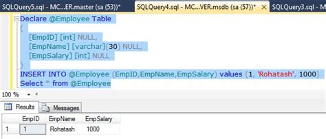Creating Various Types Of Tables In Sql Server 2012 Sql Dba School
