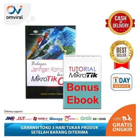 Buku Belajar Jaringan Komputer Berbasis Mikrotik Os Lazada Indonesia