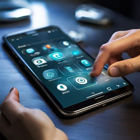 Premium Photo Develop Mobile Applications That Complement Smart Technology Ai Generative