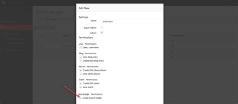 The Award Badge Assign Process Moosocial