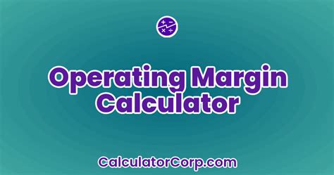 Operating Margin Calculator