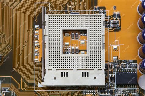 Premium Photo Blank Cpu Socket On Mainboard Background Premium Photo Blank Cpu Socket On Mainboard Background