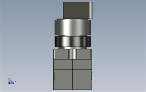 长柄旋转钮[gqb2 ej41] step 模型图纸下载 懒石网