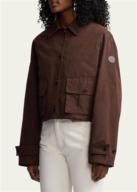 Ralph Lauren Collection Katie Cotton Blend Wading Jacket Bergdorf Goodman