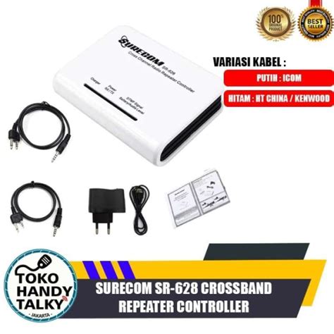 Promo Surecom Sr 628 Crossband Repeater Mini Controller Surecom Sr 628 Diskon 9 Di Seller