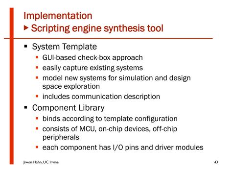 Ppt Memory Oriented System Level Optimizations For Scripting Enabled