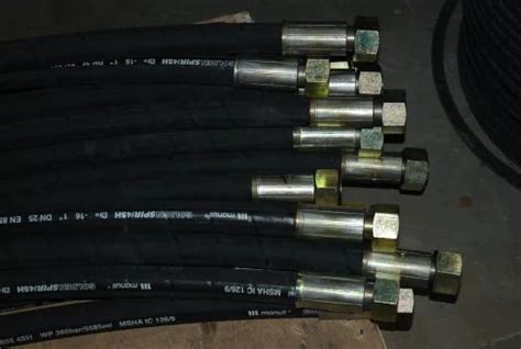 Black Medium Pressure Hose Assemblies Size 34 Inch At Rs 500meter