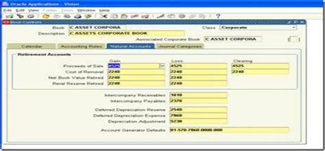 oracle applications end to end configuration of oracle fixed assets module