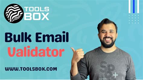 How To Use Bulk Email Validator TOOLSBOX COM YouTube