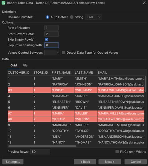 Importing Table Data In Dbvisualizer Step By Step Guide