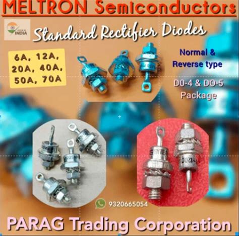 Rectifier Diodes For Industrial 10001200v At ₹ 100piece In Mumbai Id 27428946430