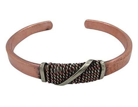 Solid Copper And Brass And Nickel Cuff Bracelet Shop Today Get It Tomorrow