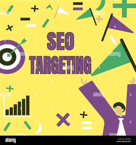 Hand Writing Sign Seo Targeting Internet Concept Specific Keywords For Location Landing Page