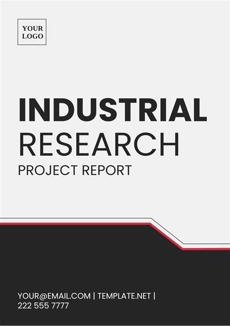 Research Project Report Template
