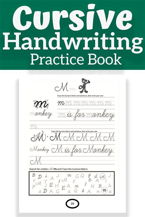 cursive handwriting practice beginner cursive handwriting workbook